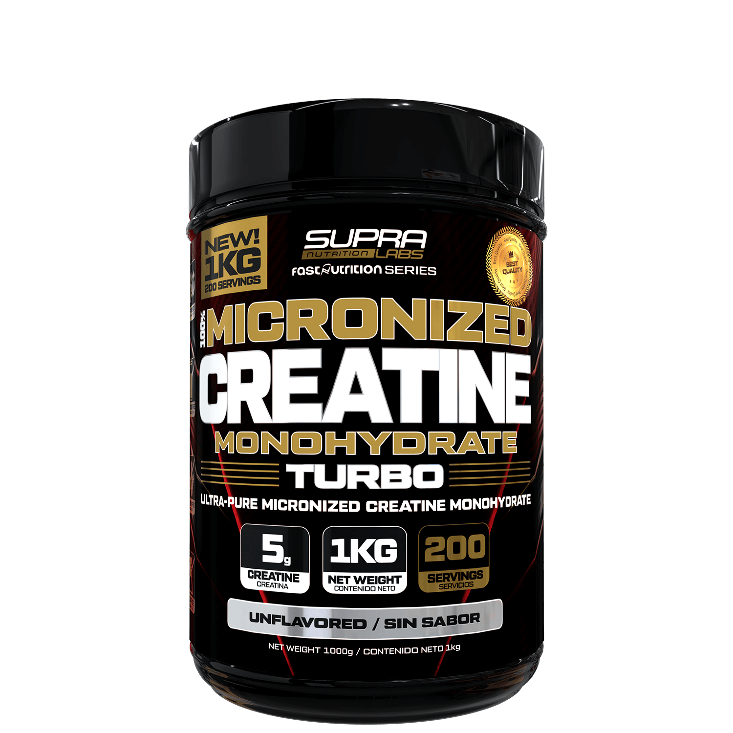 100% Creatine Micronized Turbo 1 Kilo - Fastnutrition